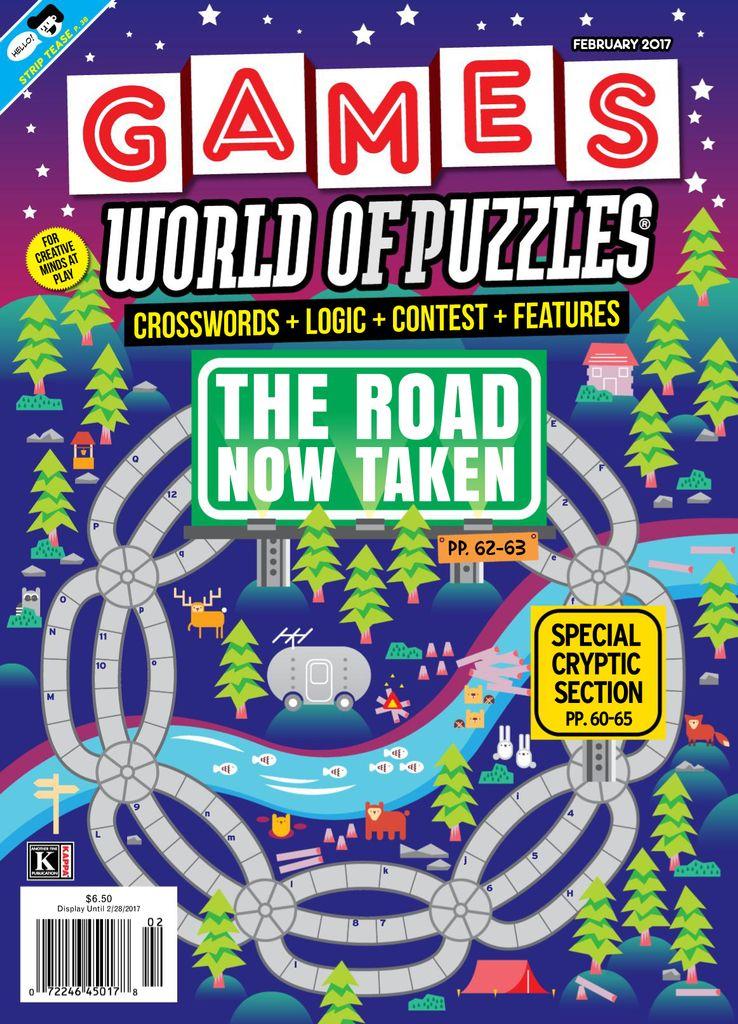 Games World of Puzzles Magazine | TopMags