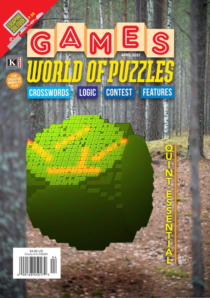 Games World of Puzzles Magazine | TopMags