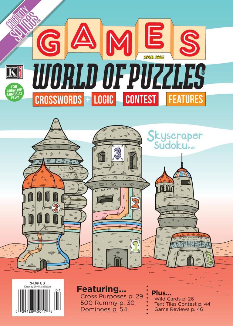Games World of Puzzles Magazine | TopMags
