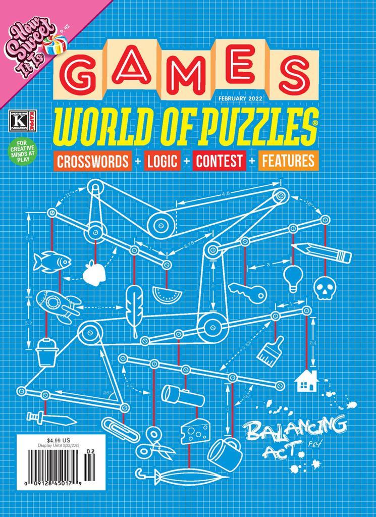 Games World of Puzzles Magazine | TopMags