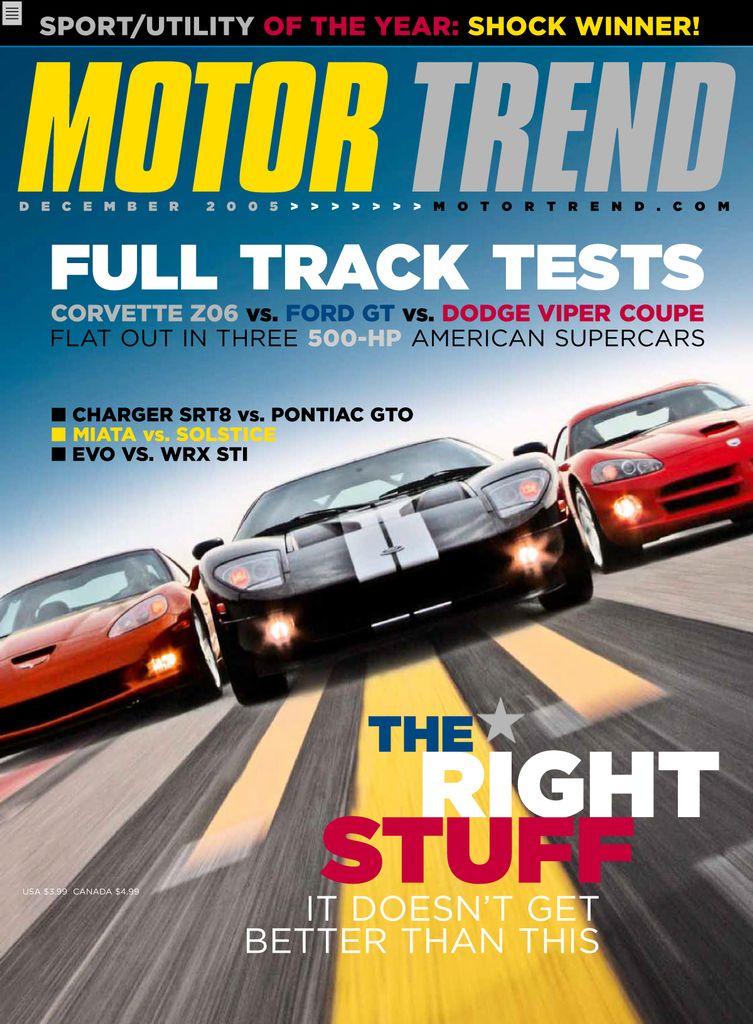 Motor Trend Magazine | TopMags