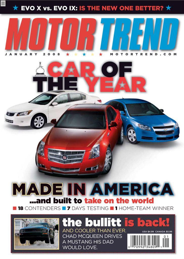 Motor Trend Magazine | TopMags