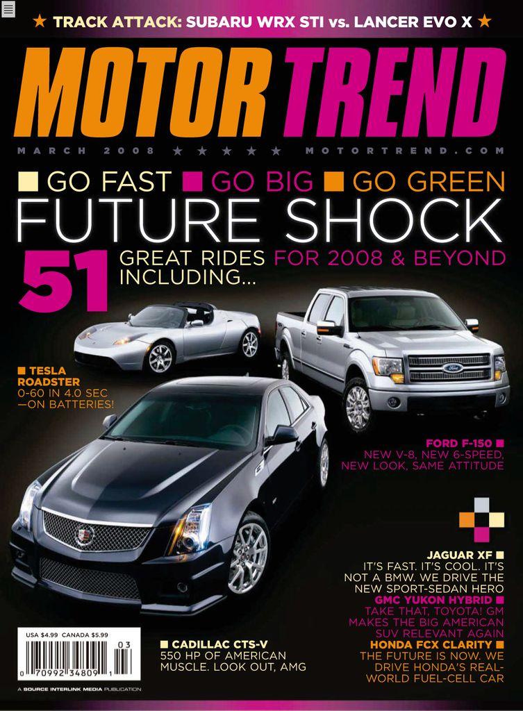 Motor Trend Magazine | TopMags