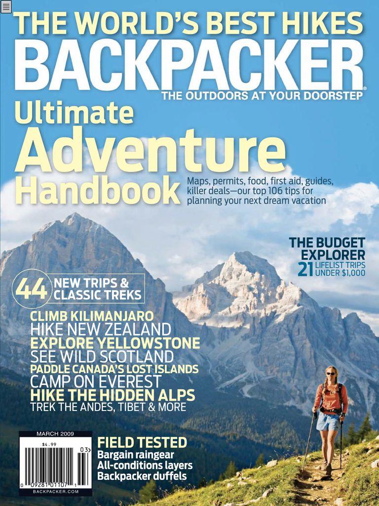 Backpacker Magazine | TopMags
