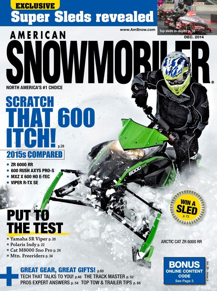 American Snowmobiler Magazine | TopMags