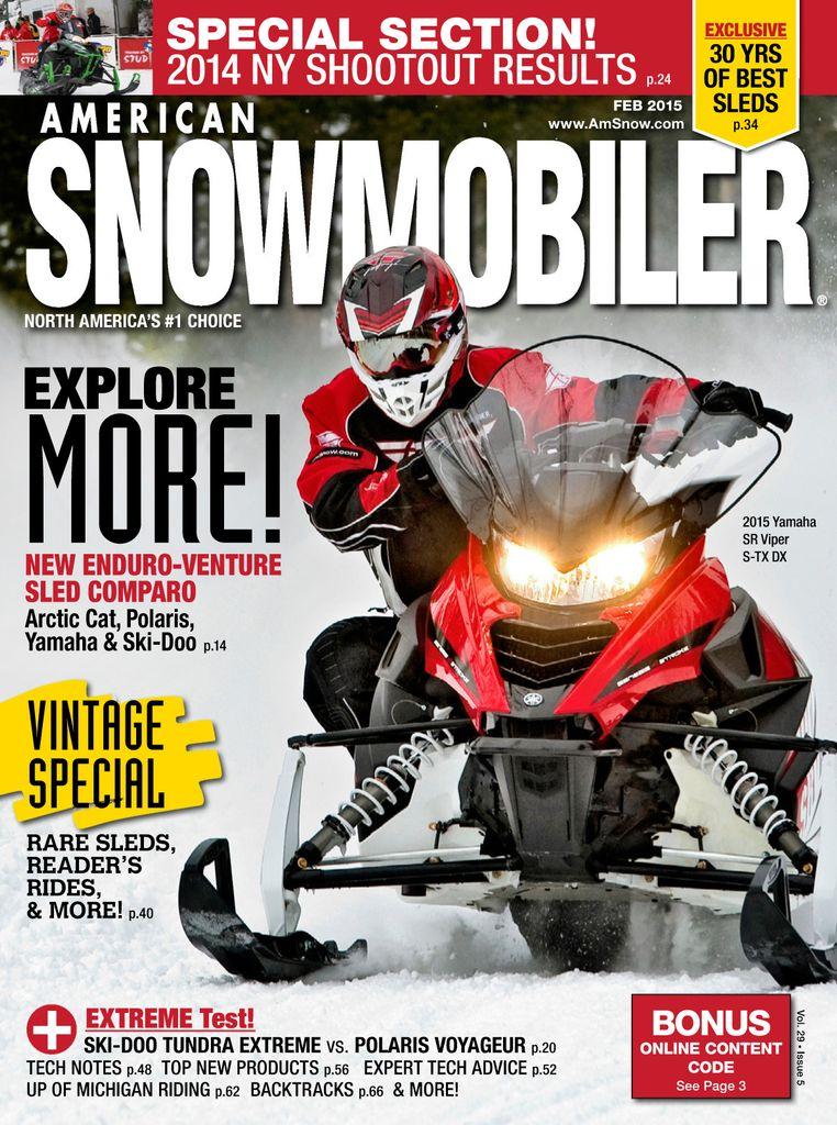 American Snowmobiler Magazine | TopMags