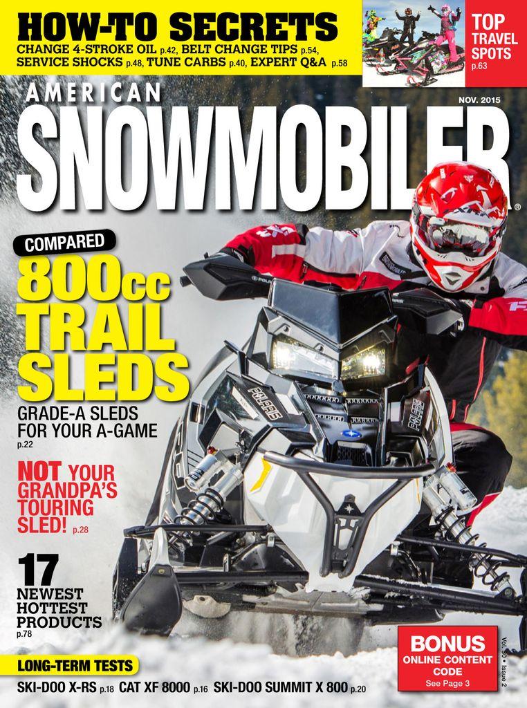 American Snowmobiler Magazine | TopMags