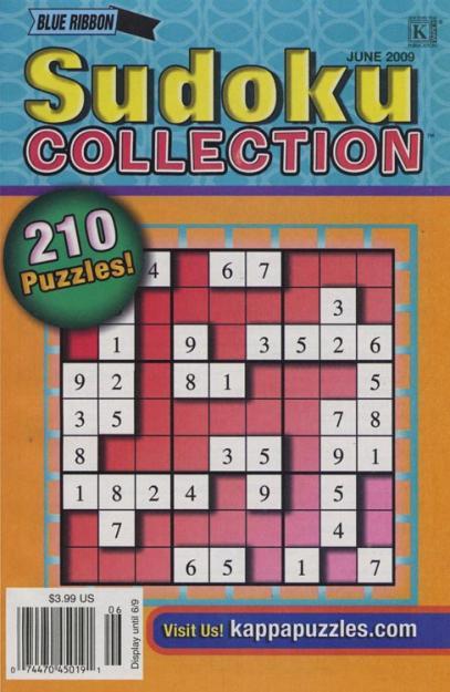 Blue Ribbon Sudoku Collection Magazine | TopMags