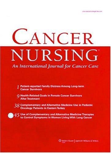 Cancer Nursing Magazine | TopMags