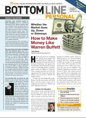 Bottom Line Personal Magazine | TopMags