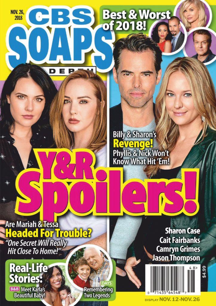 CBS Soaps in Depth Magazine | TopMags