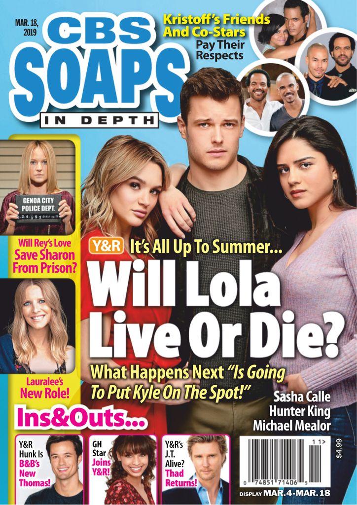 CBS Soaps in Depth Magazine | TopMags