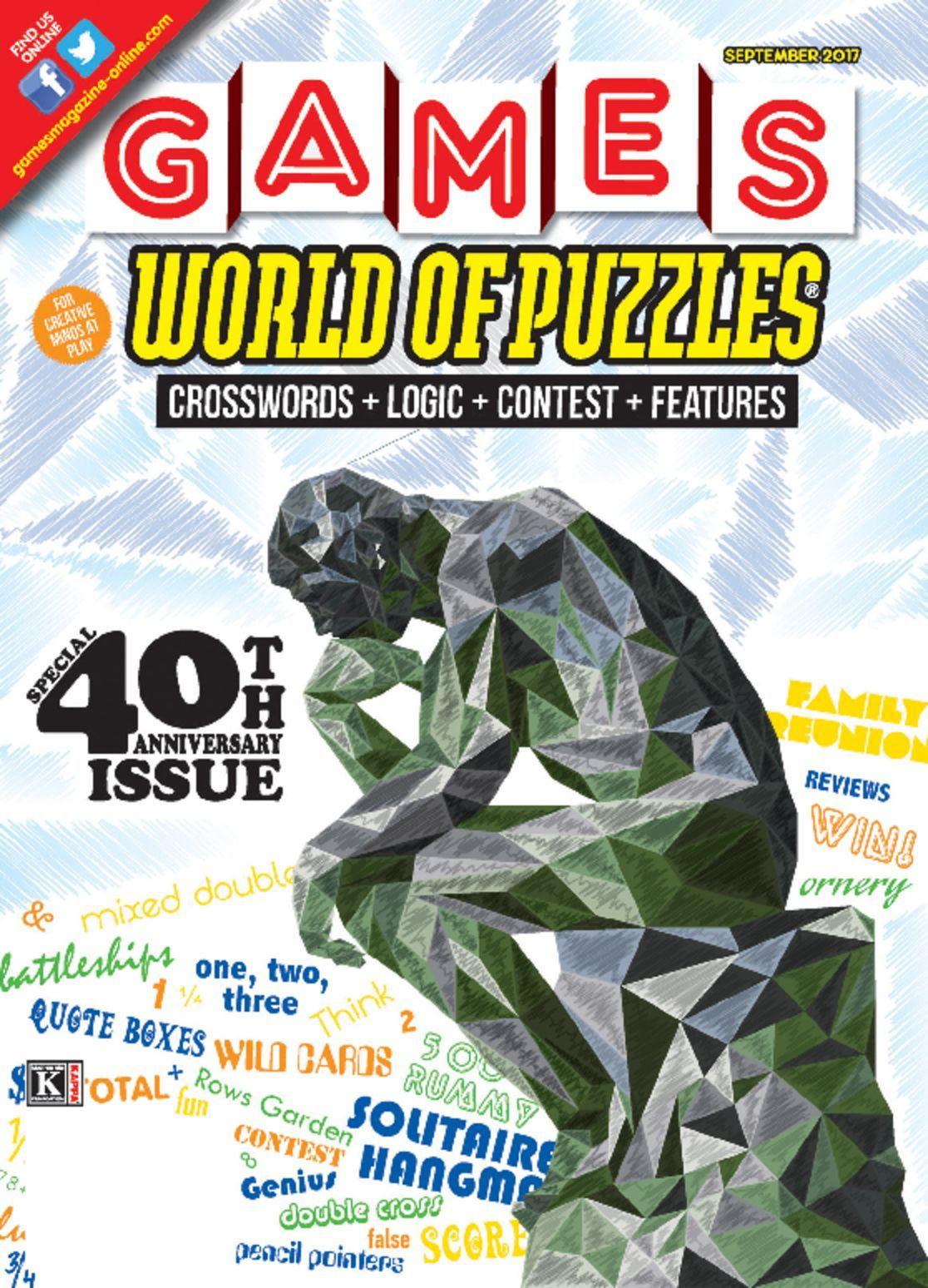 Games World of Puzzles Magazine | TopMags