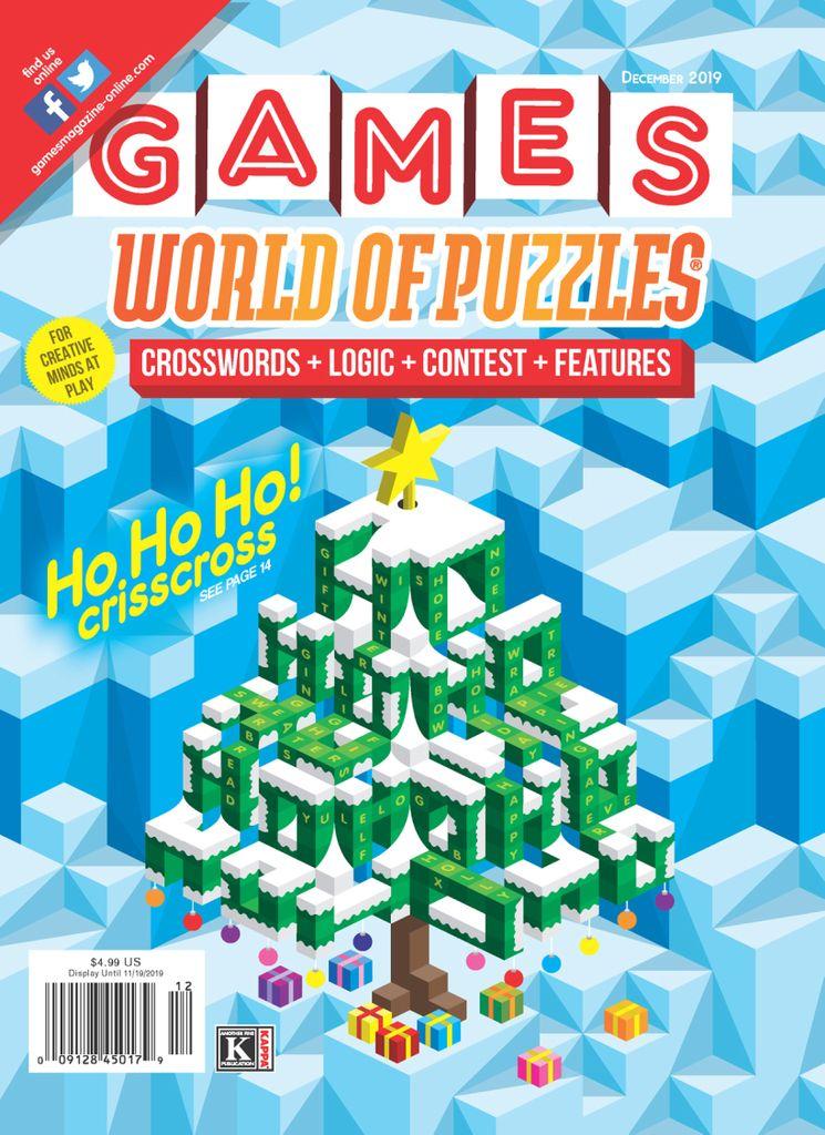 Games World of Puzzles Magazine | TopMags