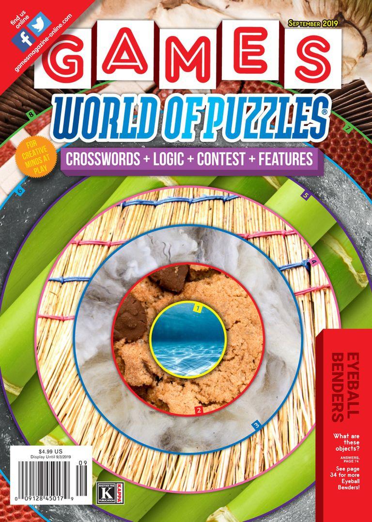 Games World of Puzzles Magazine | TopMags
