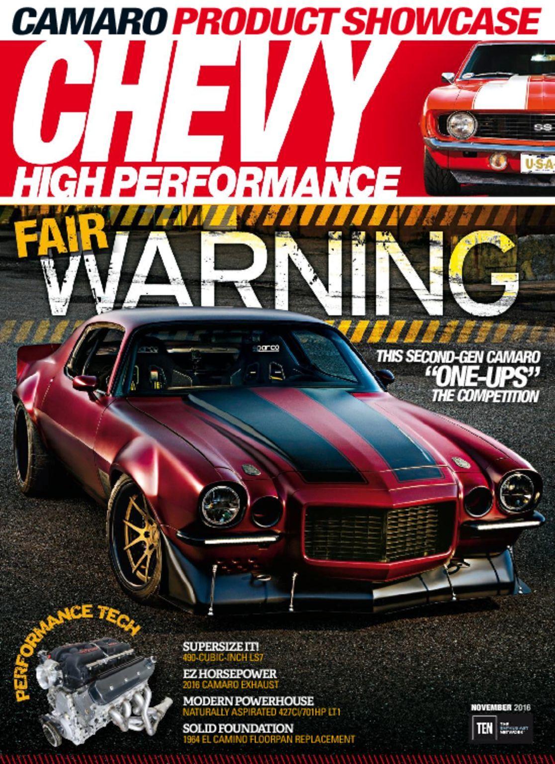 Chevy High Performance Magazine | TopMags