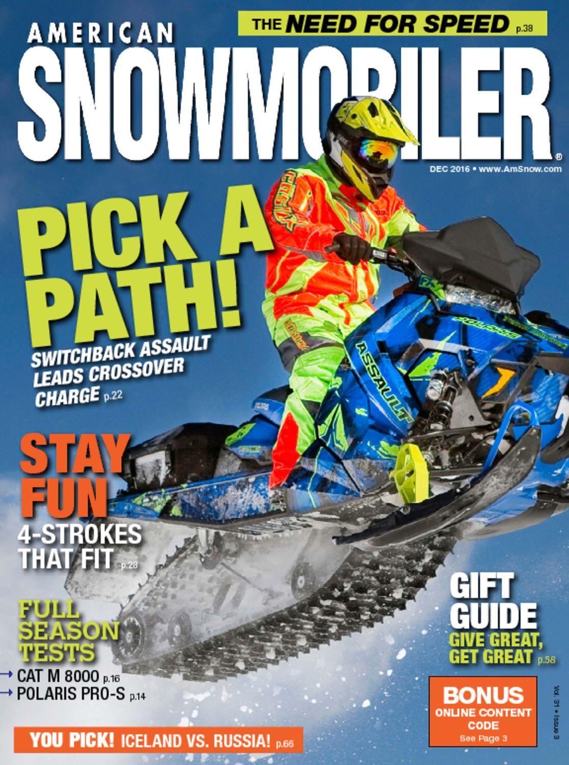American Snowmobiler Magazine | TopMags