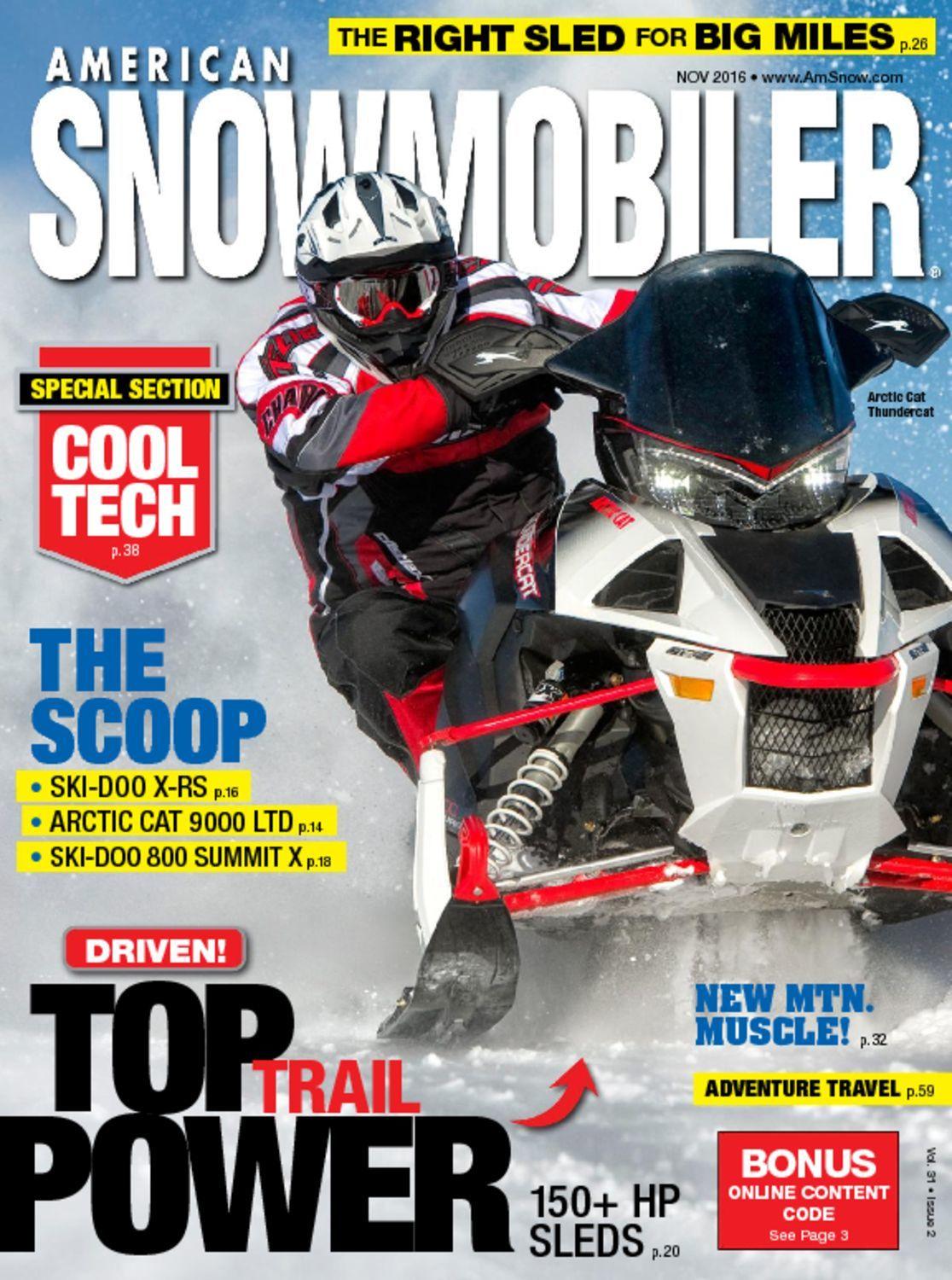 American Snowmobiler Magazine | TopMags