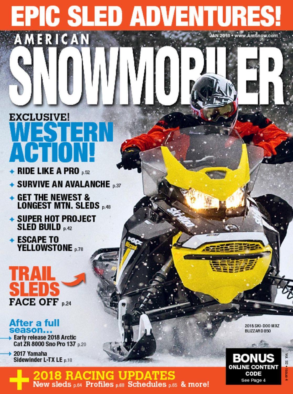 American Snowmobiler Magazine | TopMags