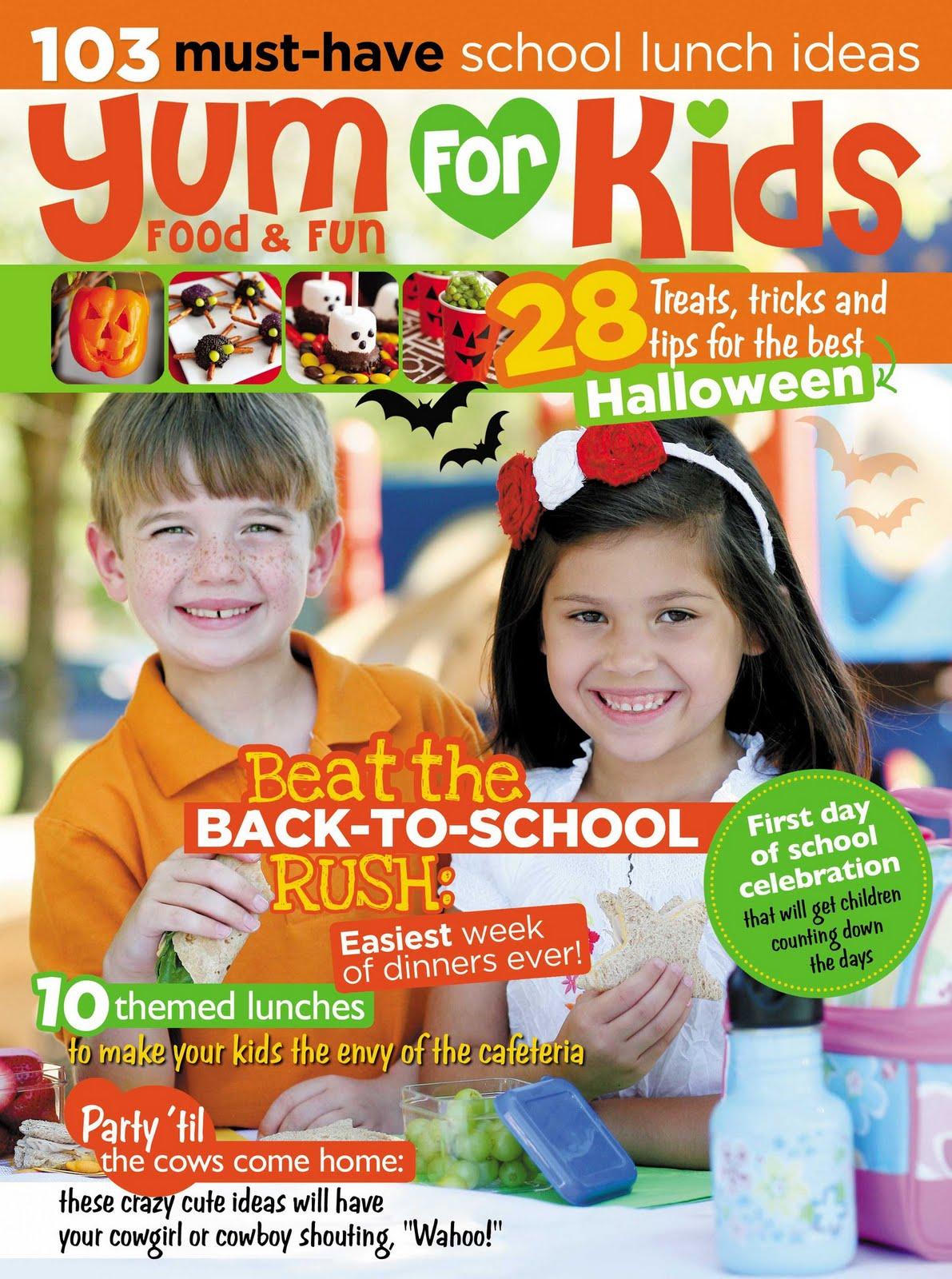Yum Food & Fun For Kids Magazine | TopMags